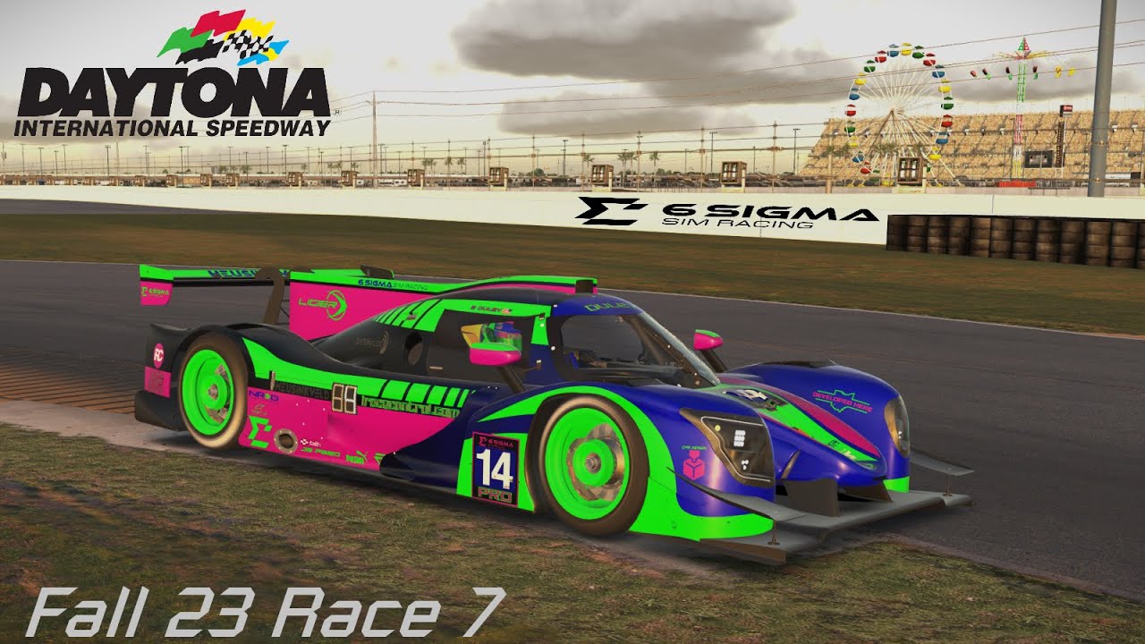 6 Sigma Fall 23 Race 7 at Daytona International Speedway - YouTube