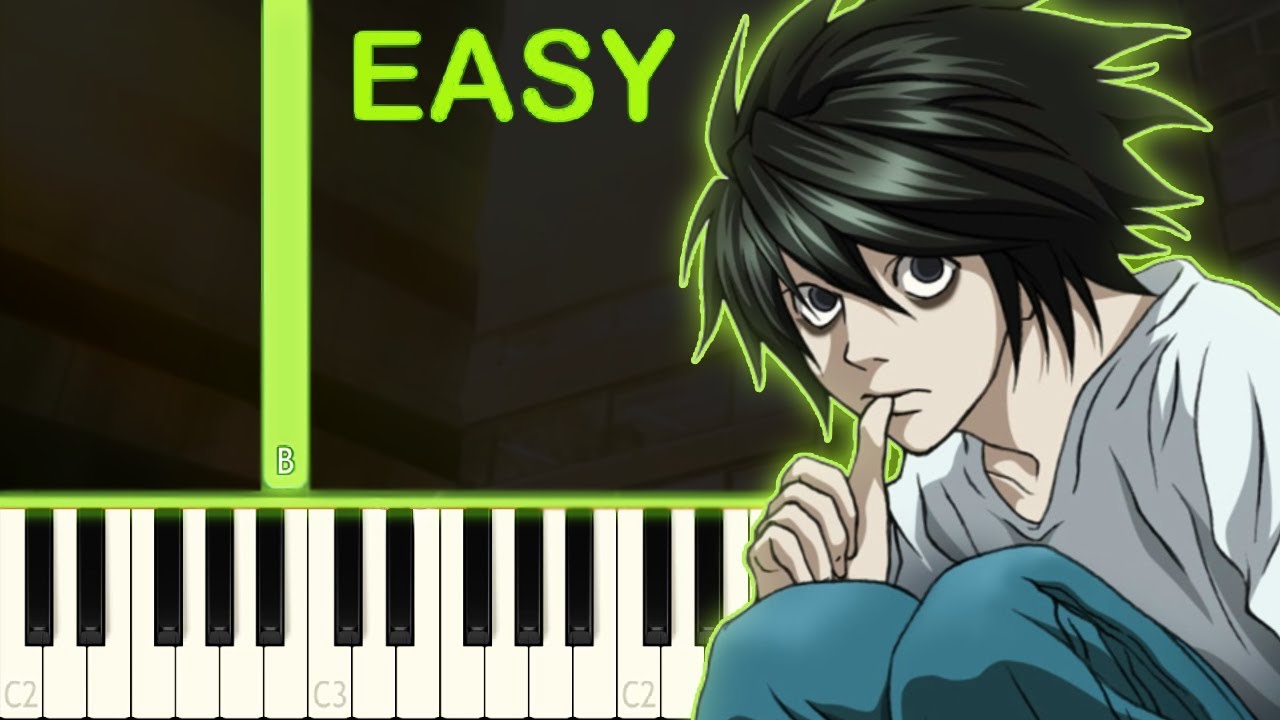 DEATH NOTE | OP 1 - EASY Piano Tutorial - YouTube