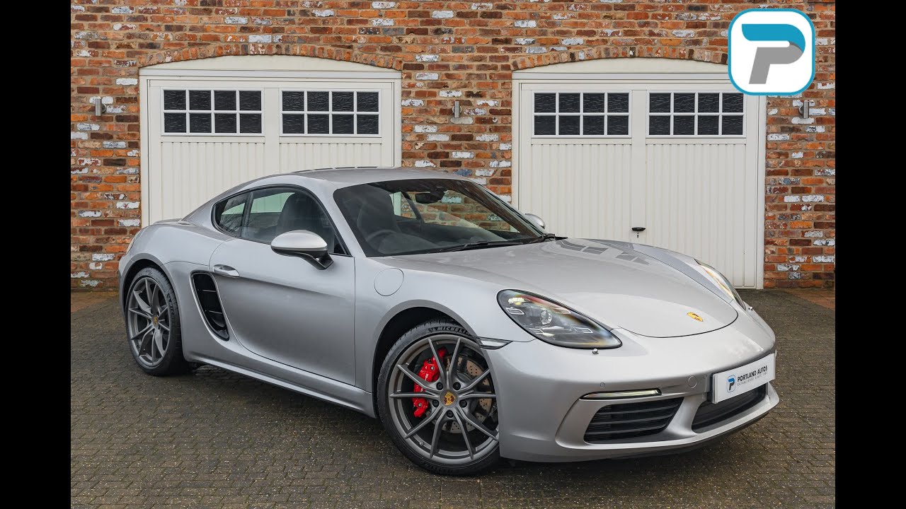 2020/20 PORSCHE 718 CAYMAN S PDK IN GT SILVER METALLIC WALKAROUND AND ...