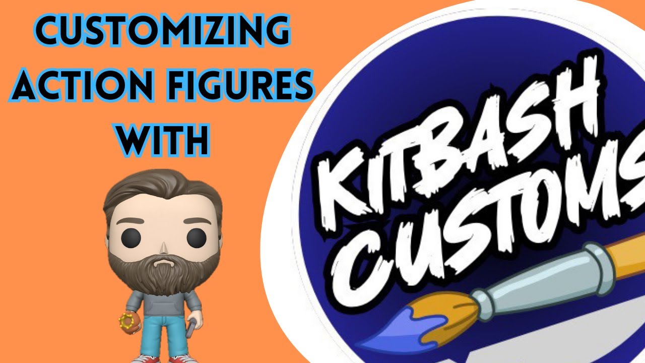 Learn how to customize action figures with Kitbash Customs! - YouTube