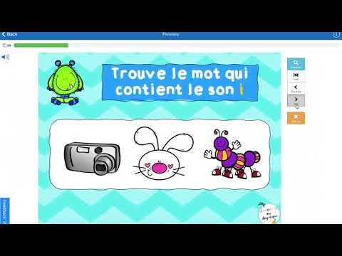 Son i French phonics BOOM CARDS Google Classroom Distance Learning ...