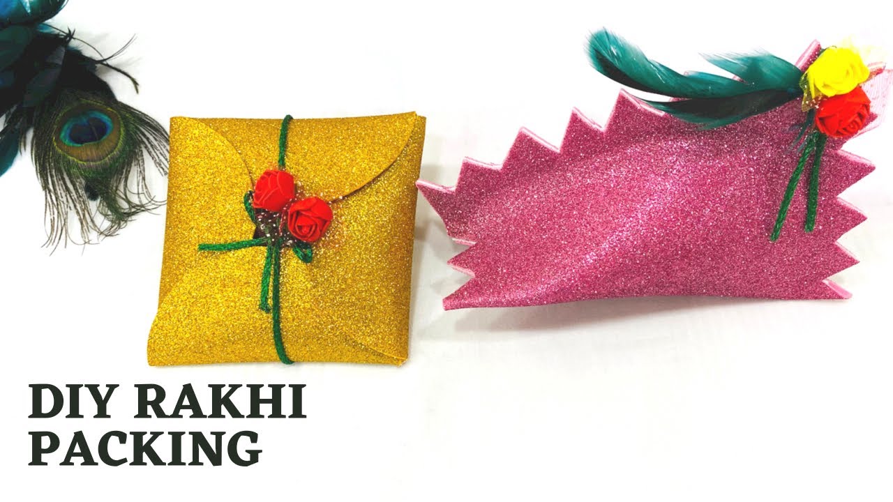 DIY Rakhi Packing | How to Pack Rakhi at Home | Rakhi Packing Ideas ...