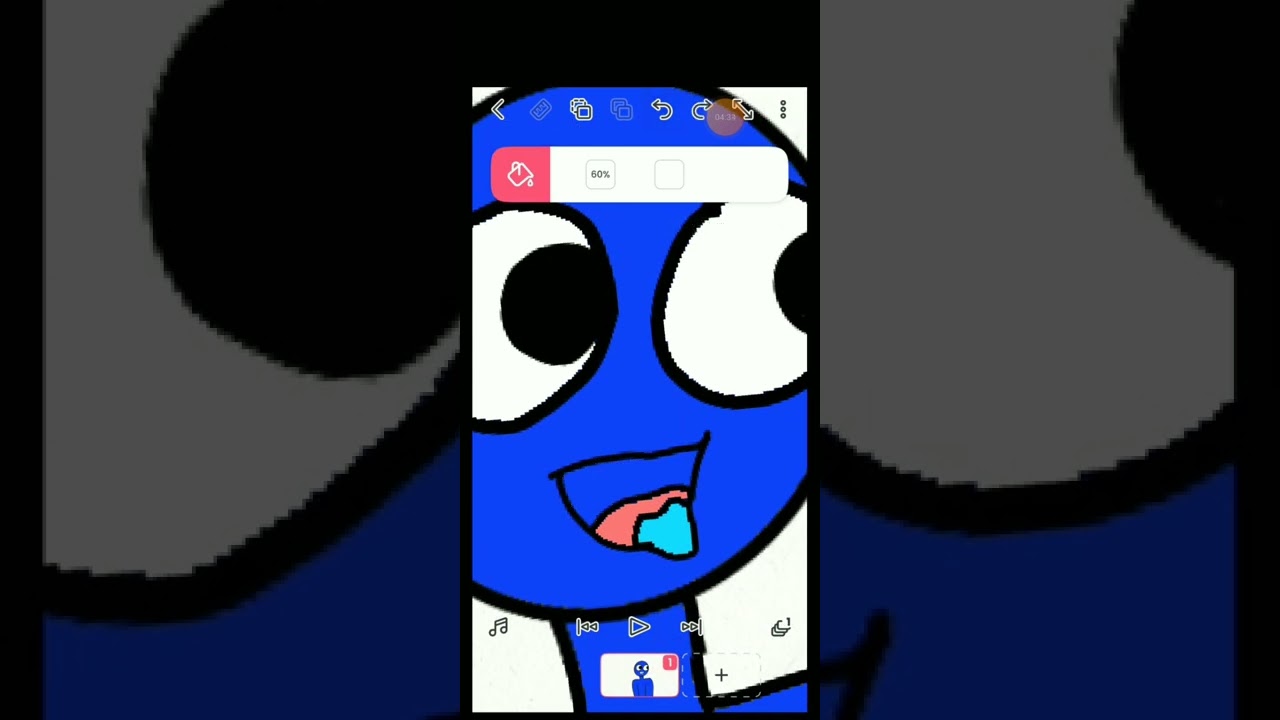 FlipaClip Blue roblox - YouTube