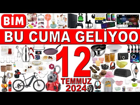 BİM EV VE MUTFAK GEREÇLERİ BU CUMA | BİM 12 TEMMUZ 2024 KATALOĞU | BİM AKTÜEL BU HAFTA