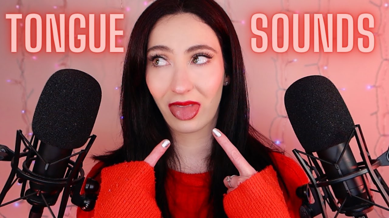 Asmr Tongue Flutters ~ Tongue And Mouth Sounds Echoed Youtube