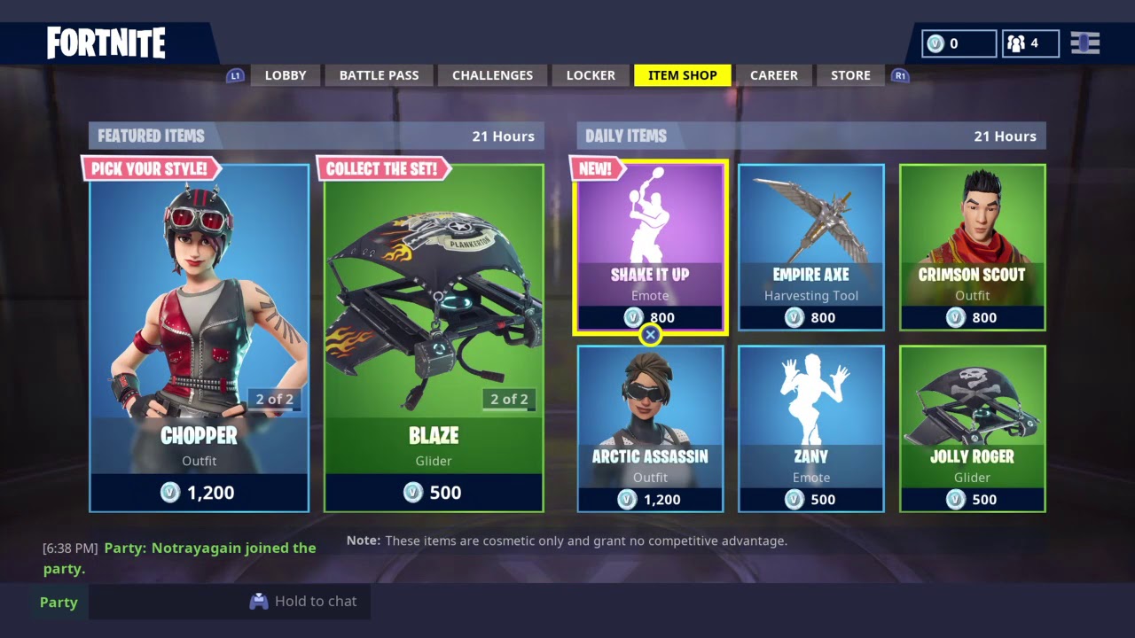 Fortnite fortnite shop - YouTube