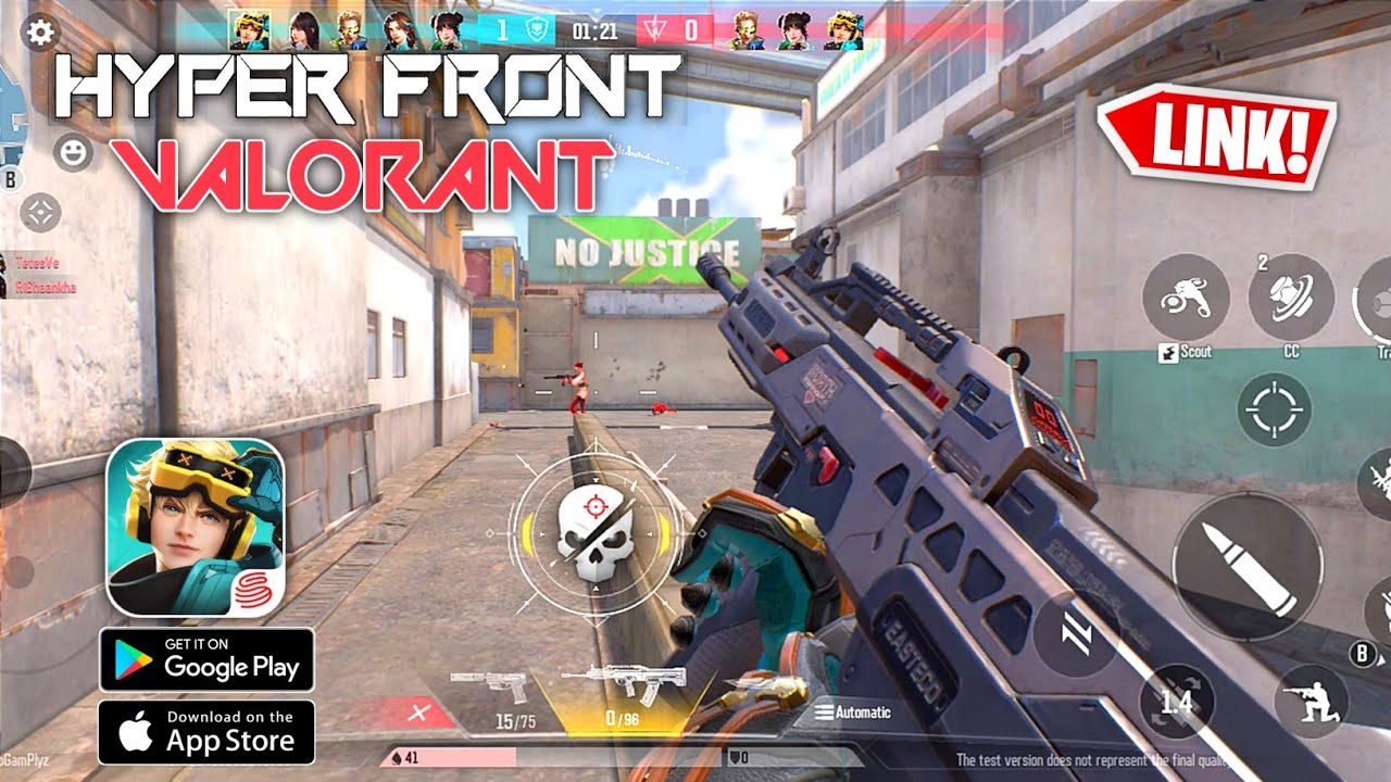 Hyper Front (Valorant Mobile) - Open Beta Gameplay Android iOS | NetEase FPS Game Download 2021 ...