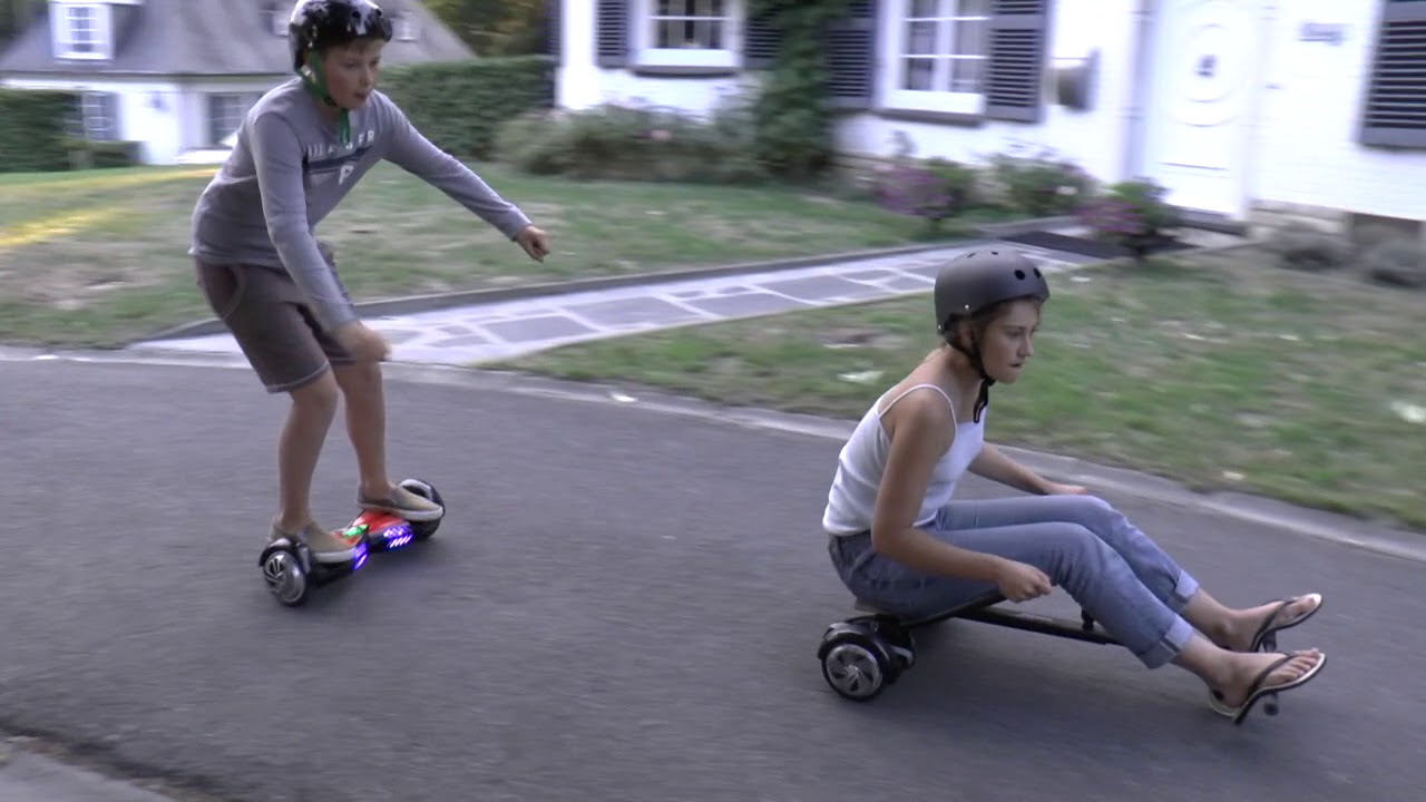 Hoverboard VS Hoverkart - YouTube
