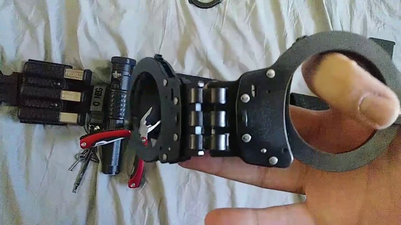 My EDC armed security duty belt - YouTube