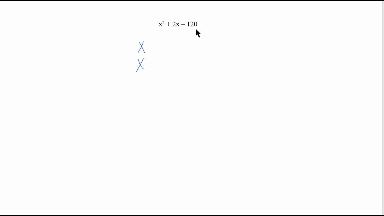 Algebra 1 Chapter 9.4 - YouTube