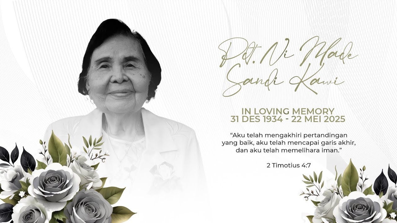 In Loving Memory Pdt. Ni Made Sandi Kawi - YouTube