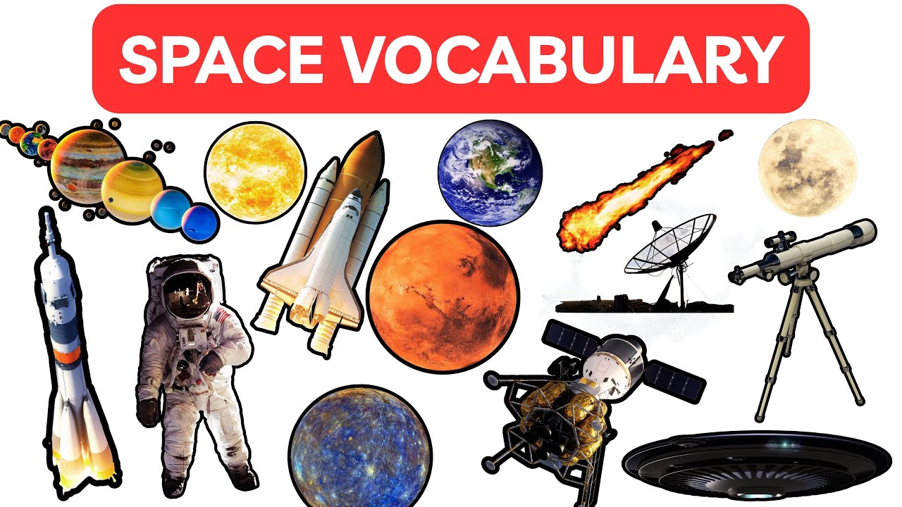 Space Vocabulary for Kids| Explore the Universe | Ask About Astronauts ...