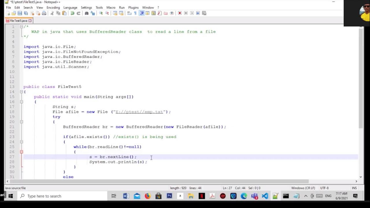 Object Oriented Development with Java | 8th Week Day 4||2021 June 9 ...