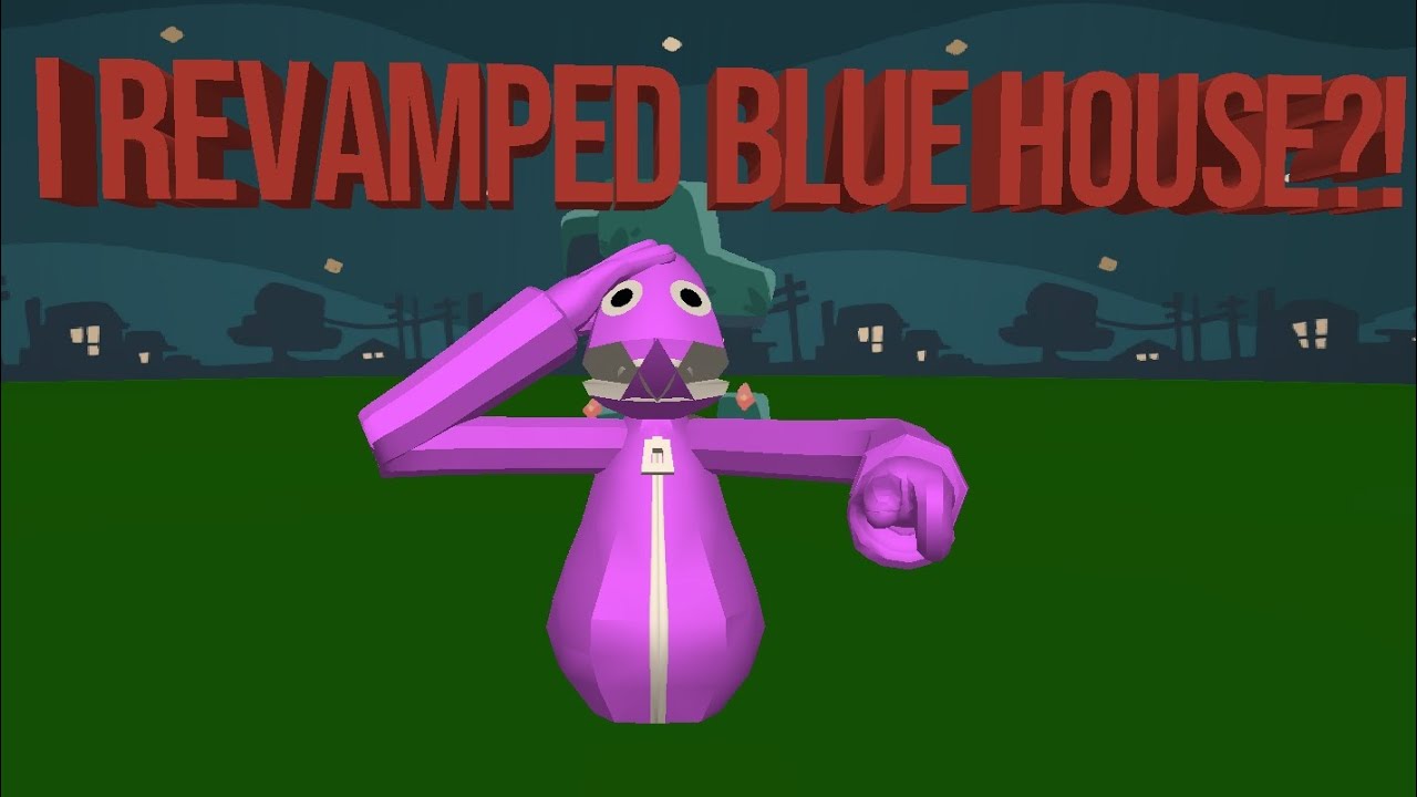 I revamped blue house?! - YouTube