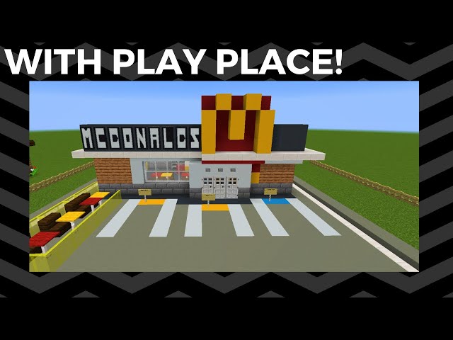 Minecraft Fast Food Restaurant