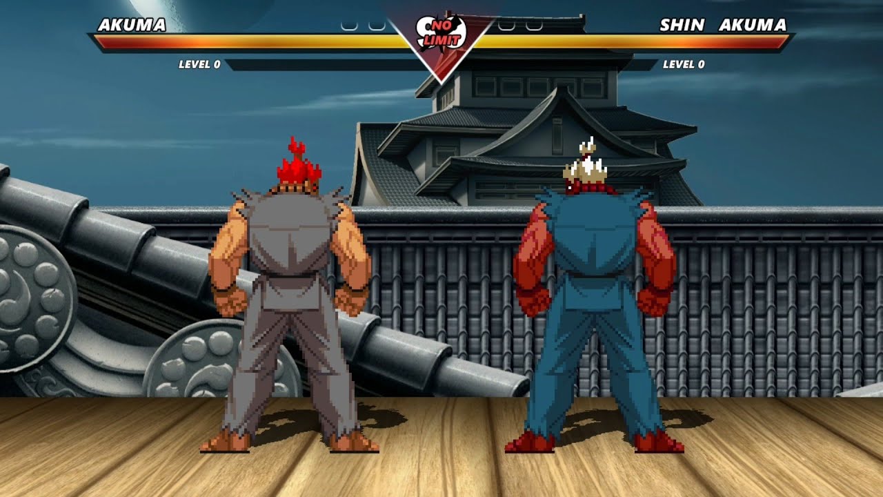 AKUMA vs SHIN AKUMA - Highest Level Amazing Fight! - YouTube