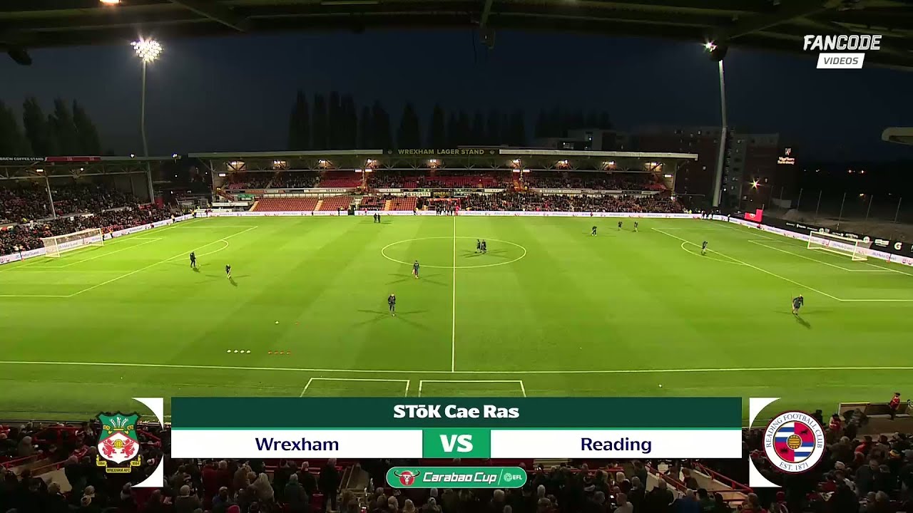 Wrexham vs Reading | Carabao Cup 2025-26 | Highlights - YouTube