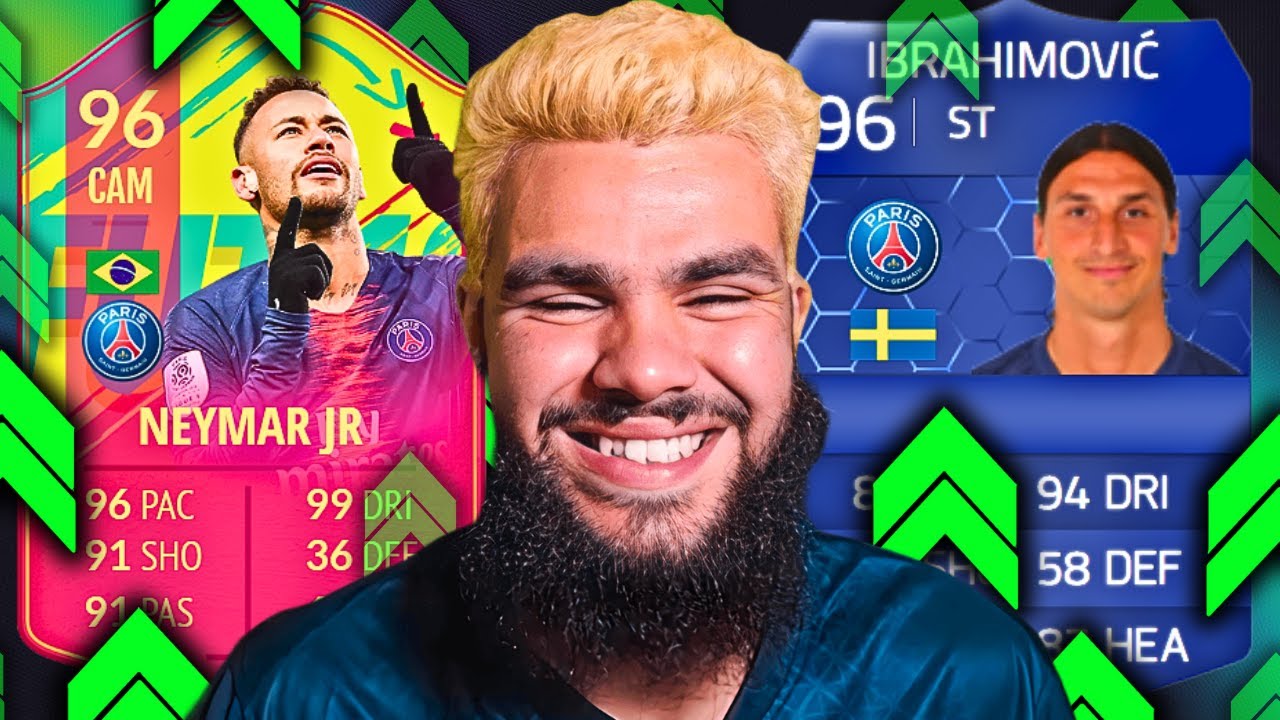 Retro PSG Fifa Cards 🔥 - YouTube
