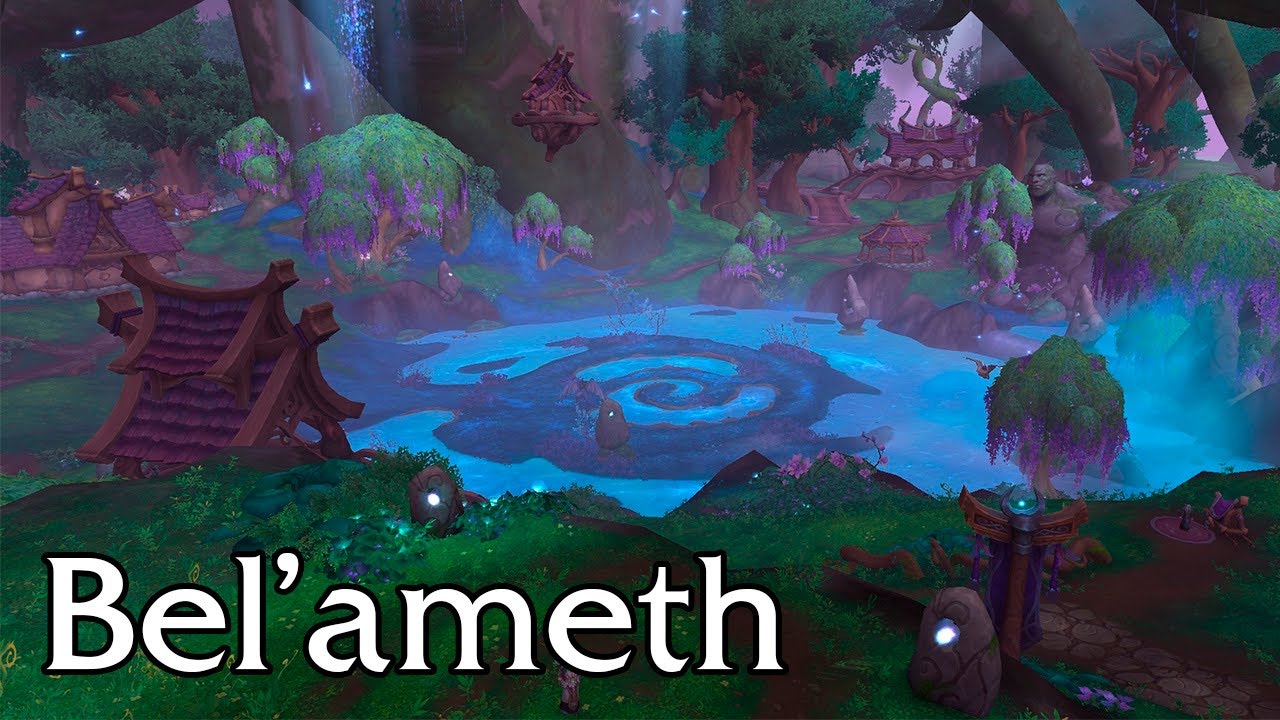 La nueva capital de los Elfos de la noche Bel'ameth - YouTube