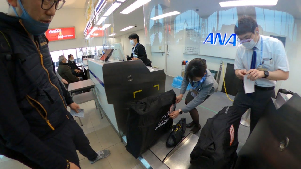 20230213vlogミニベロ輪行 徳島阿波おどり空港 チェックイン編 Pacific Cycles Japan REACH Tyrell IVE std. SRAM GX EAGLE ...