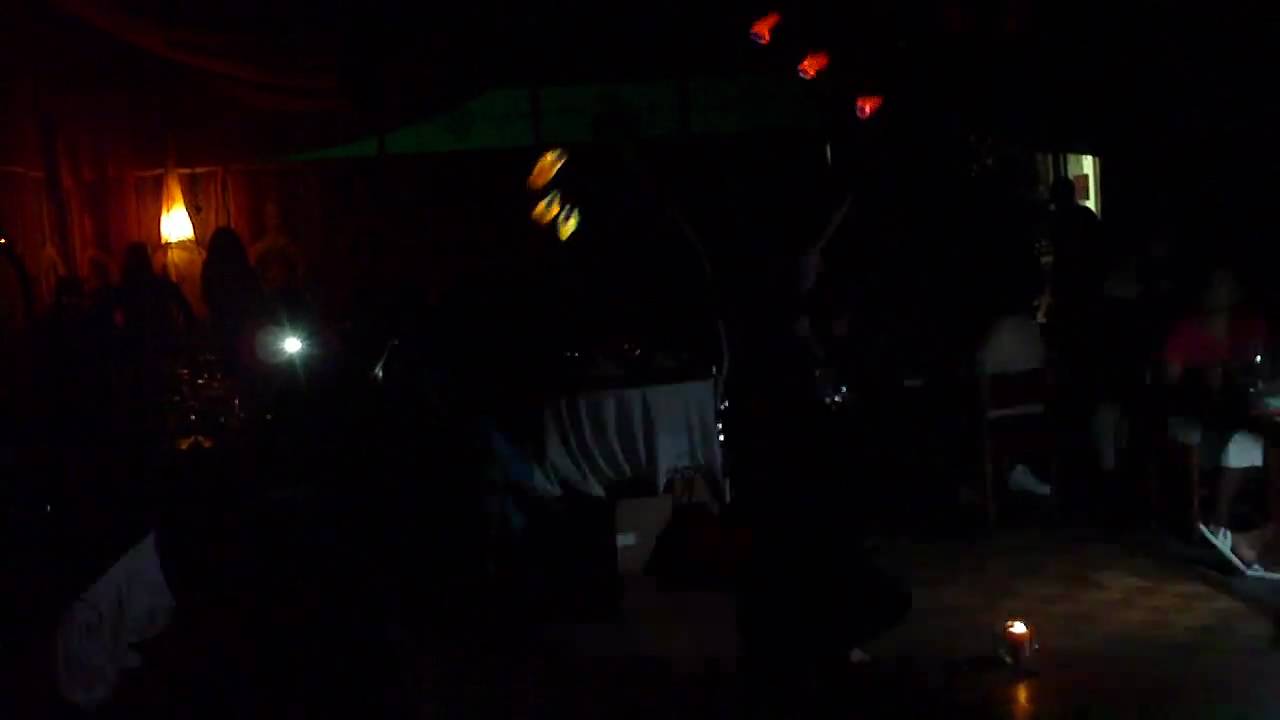 Arielle's Colored Fire Belly Dance - YouTube