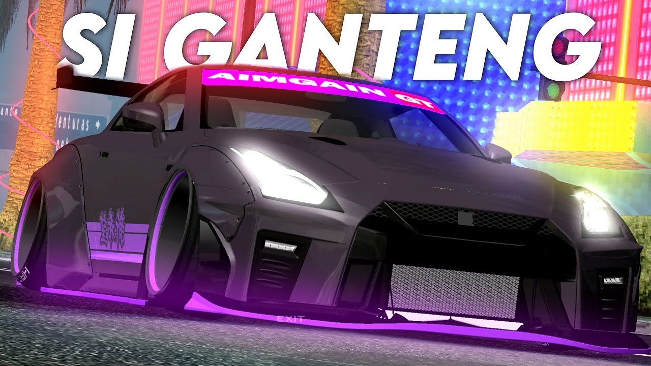 NISSAN Gtr r35 Aimgain type 2 - gtasa - YouTube