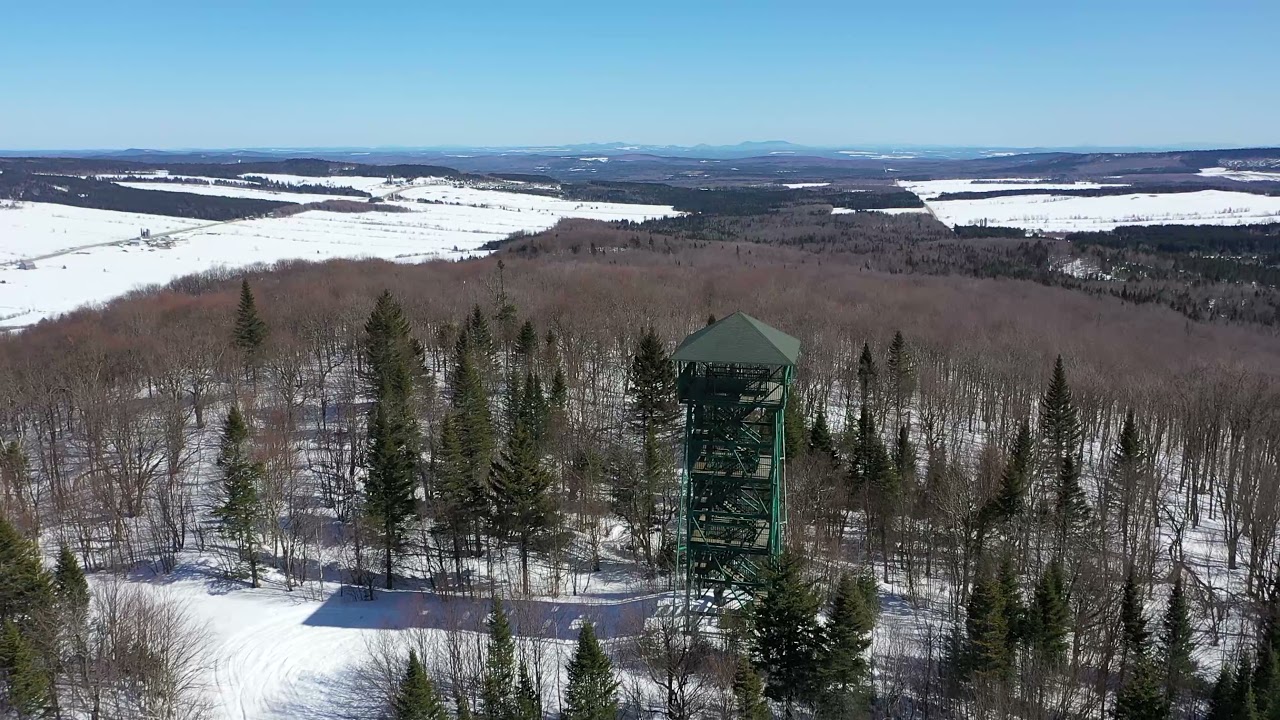 Tour d'observation St-Fortunat - YouTube