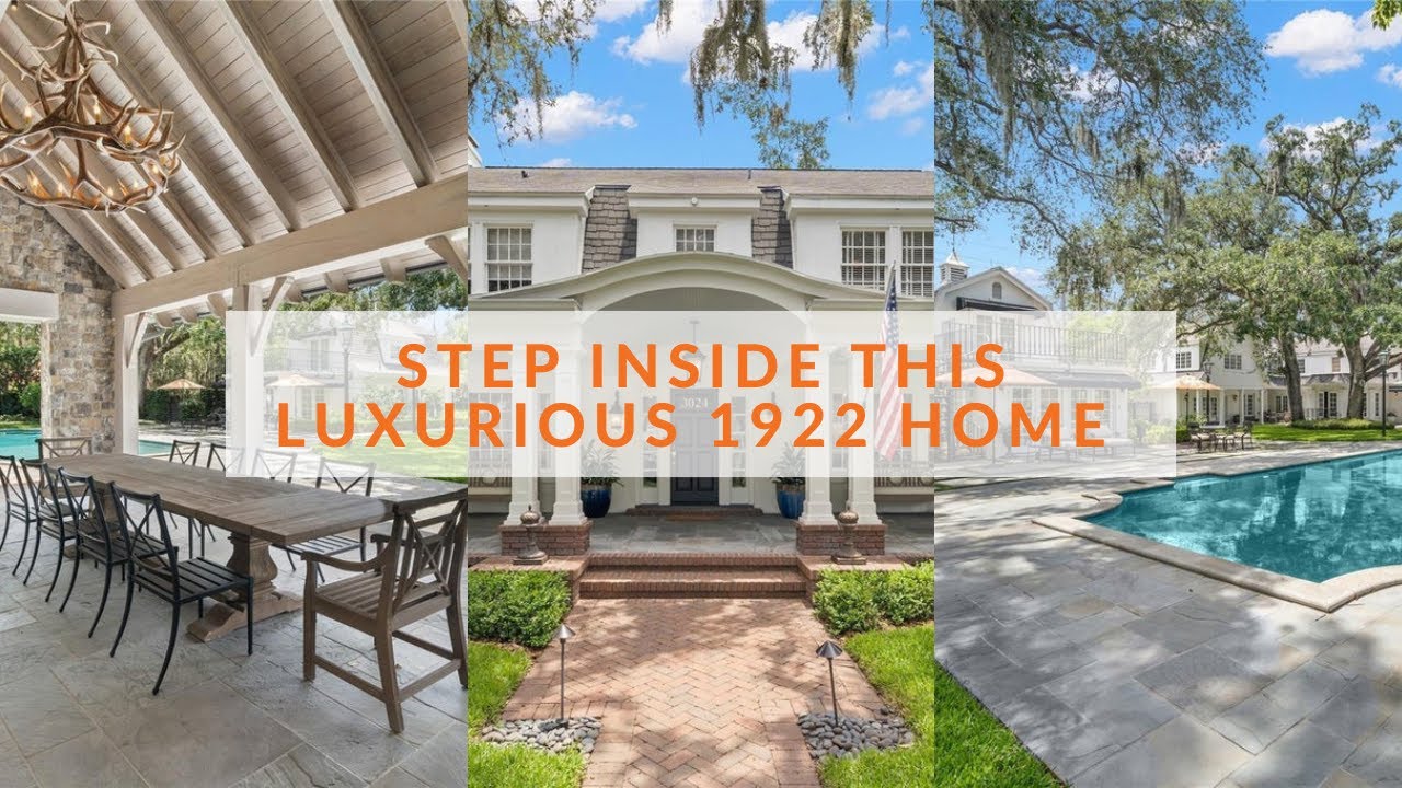 Step Inside this Luxurious 1922 home - YouTube