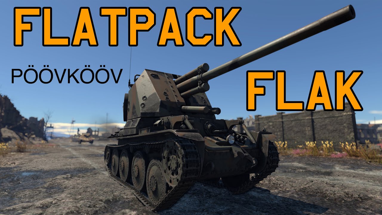 FLATPACKING THE ENEMY - Pvkv II in War Thunder - OddBawZ - YouTube