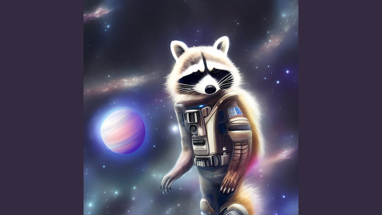 space raccoon - YouTube