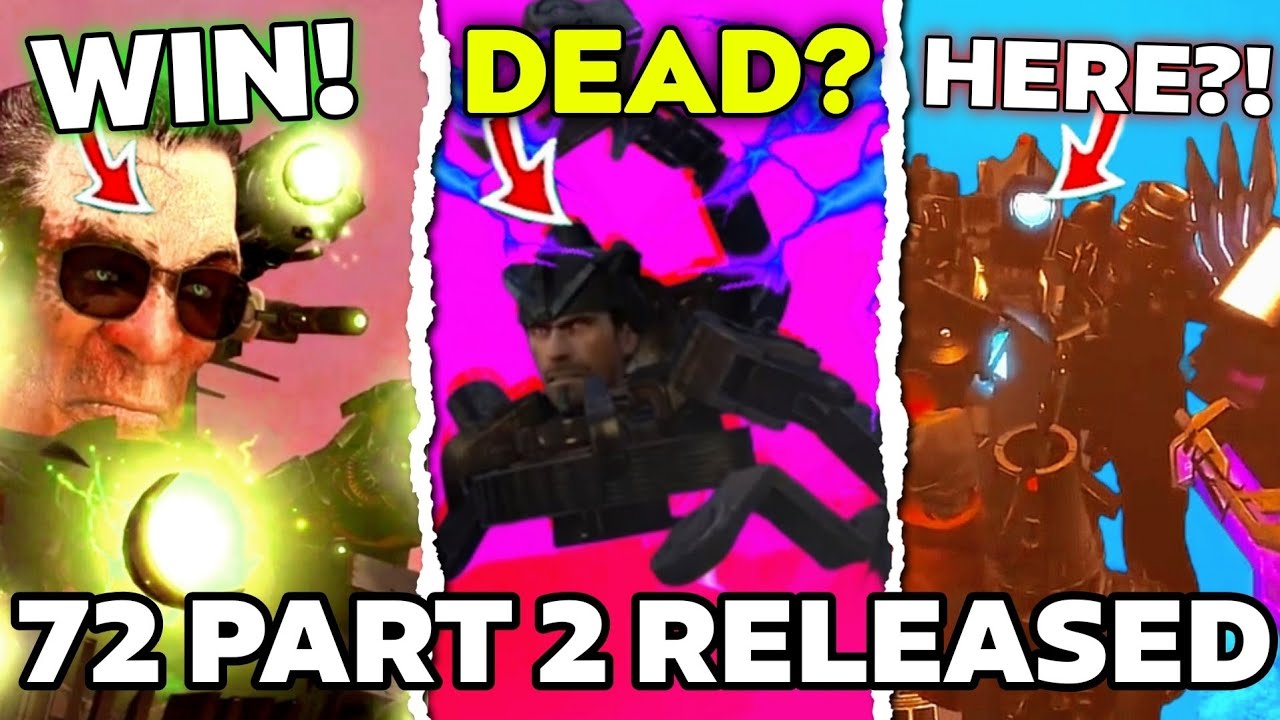 ASTRO TOILET DIES?! / SKIBIDI TOILET EPISODE 72 PART 2 ALL Easter Egg ...