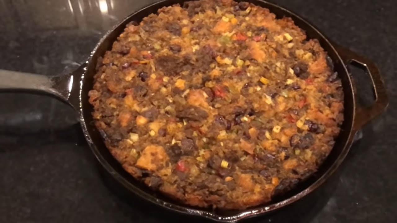 Dressing Stuffing: Made w/Cranberry and Duck Fat - YouTube