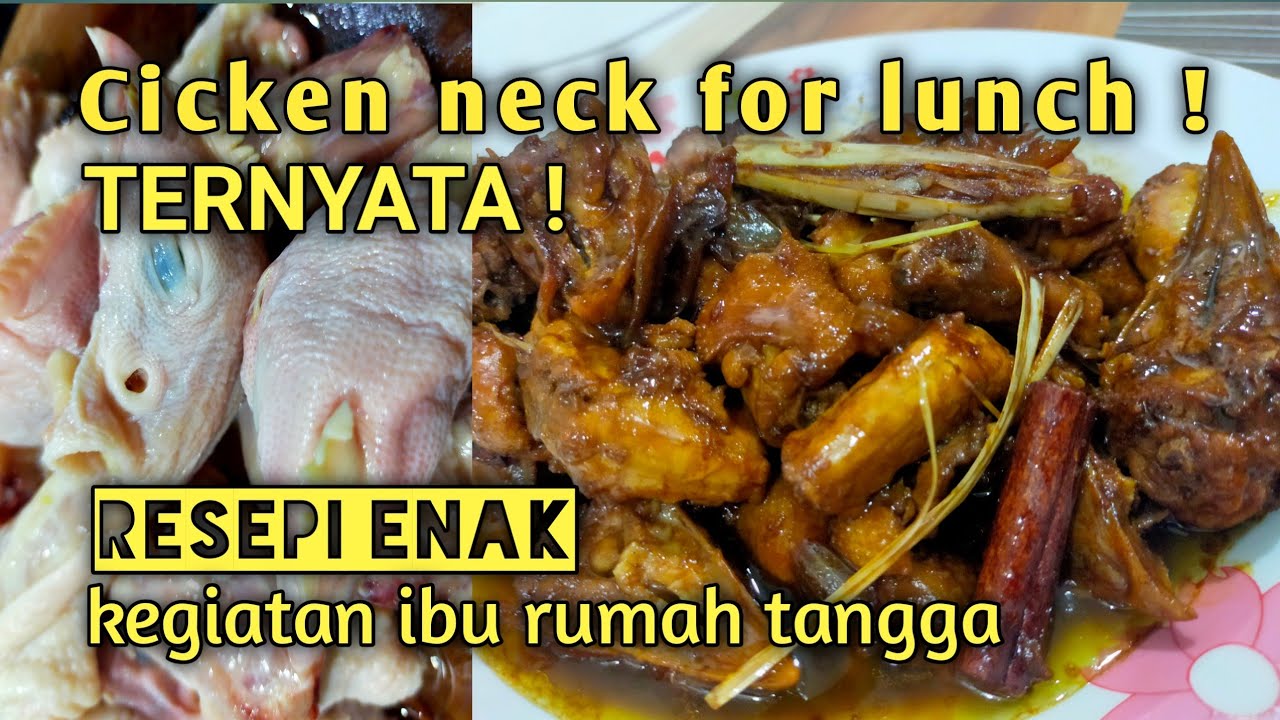 RESEPI ENAK | LEHER AYAM TERNYATA SUPER SEDAP | kegiatan ibu rumah ...