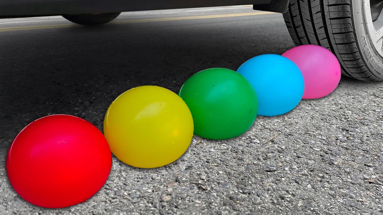 Crushing Experiments! Car vs Crunchy & Soft Things! Coca Cola, Fanta ...