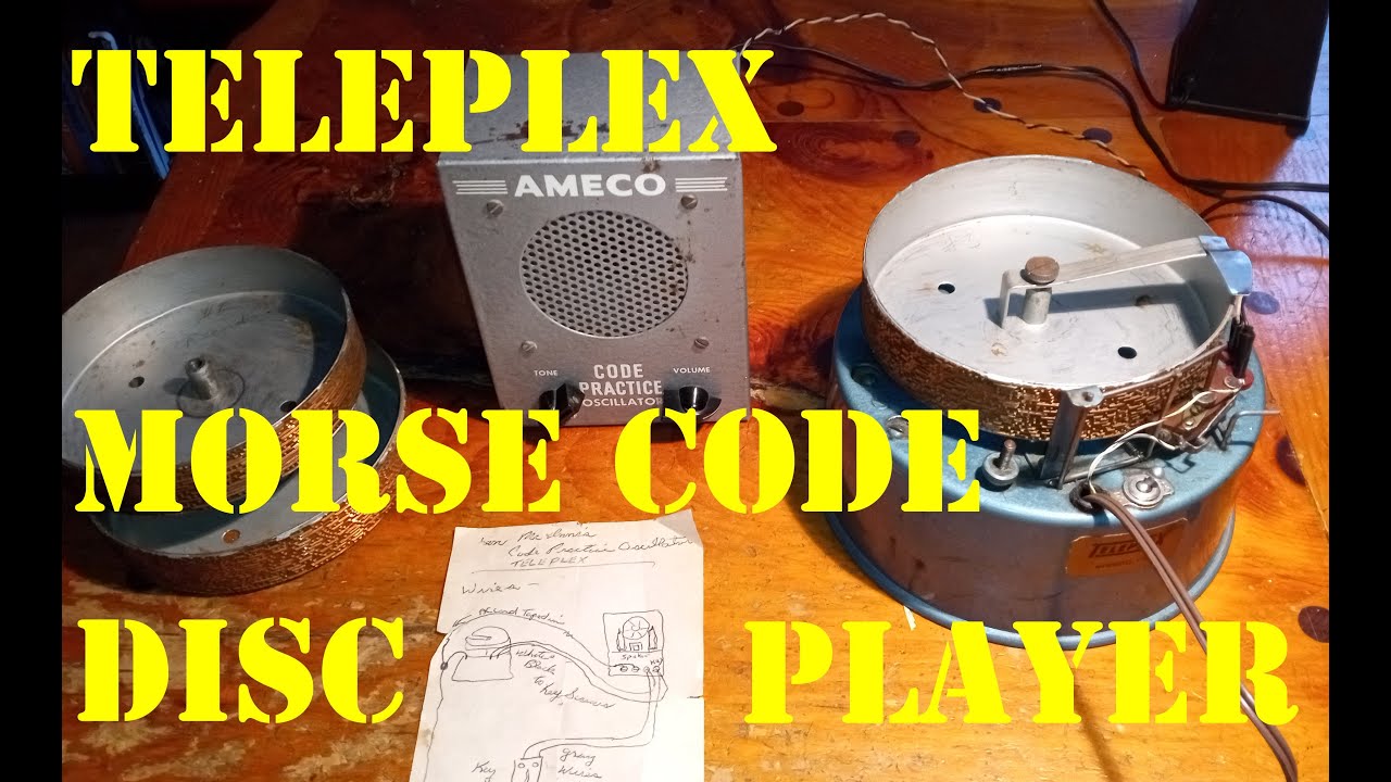 Morse Code Breaker - Teleplex Machine And Oscillator Sound. - YouTube
