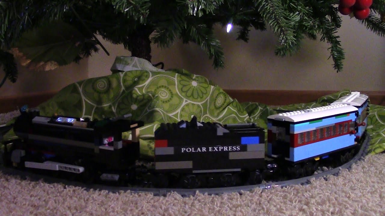 LEGO Polar Express Prototype test run - YouTube