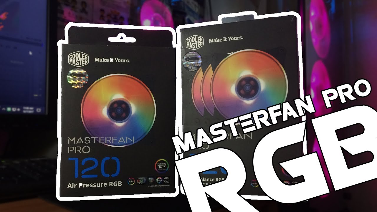 UPGRADE: Cooler Master Masterfan Pro 120 RGB - YouTube