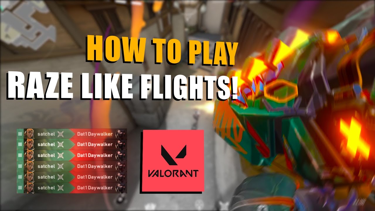 how to play Raze like Flights ⚡ - YouTube
