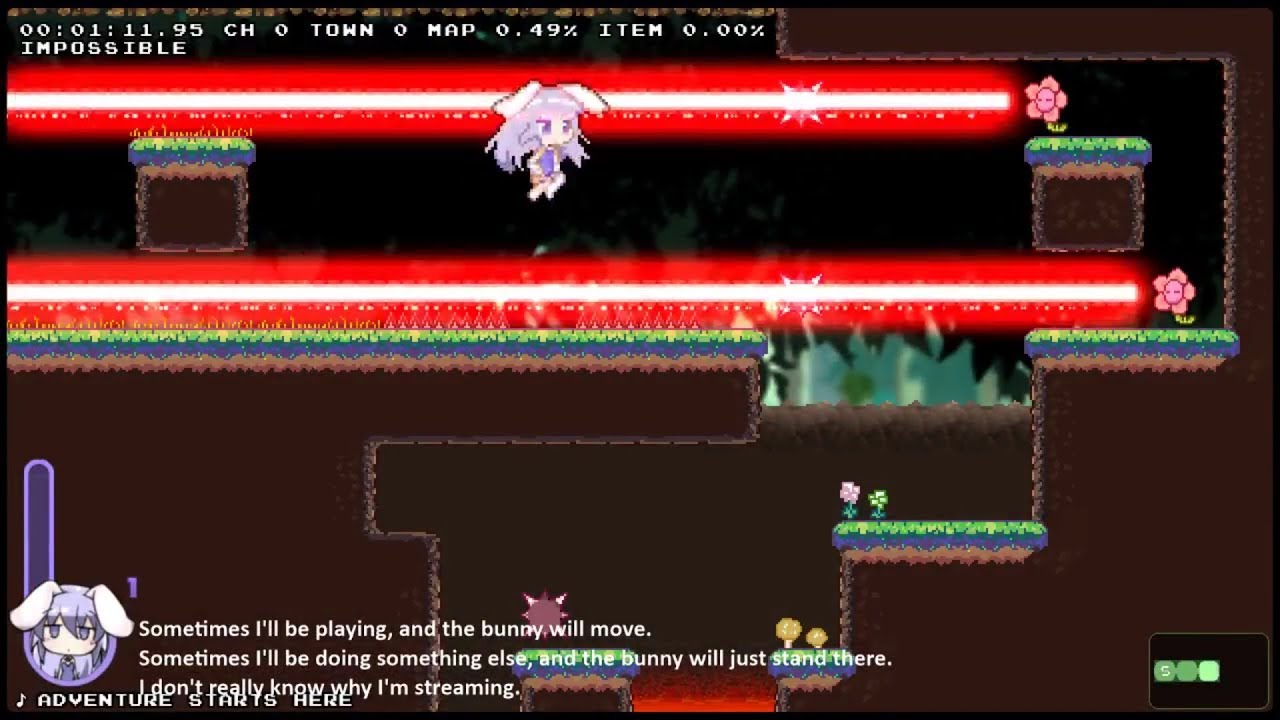 [Rabi-Ribi] I Wanna Be the Bunny - from the beginning to Fairy Room in ...