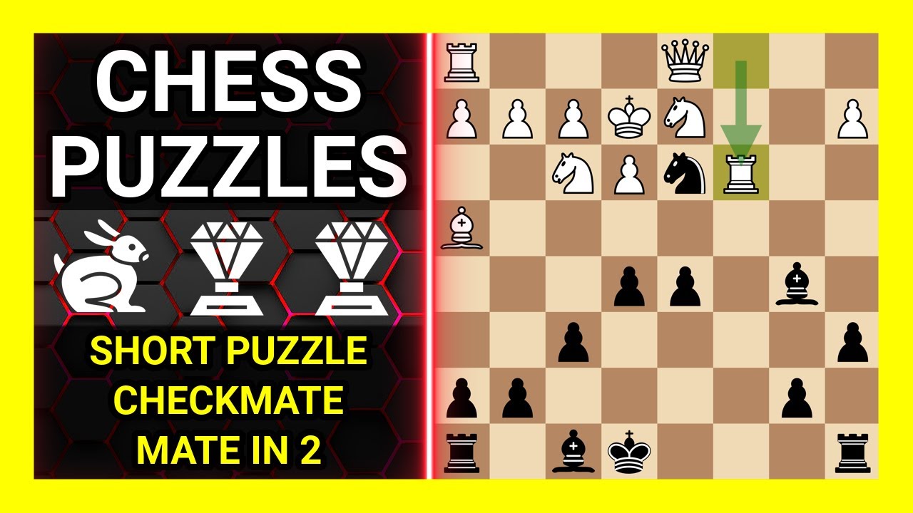 Chess Puzzles to Practice. Themes: Short puzzle, Checkmate, Mate in 2 ...