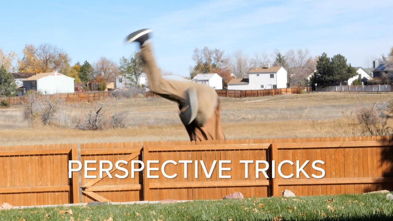 5 Creative Perspective Tricks - YouTube