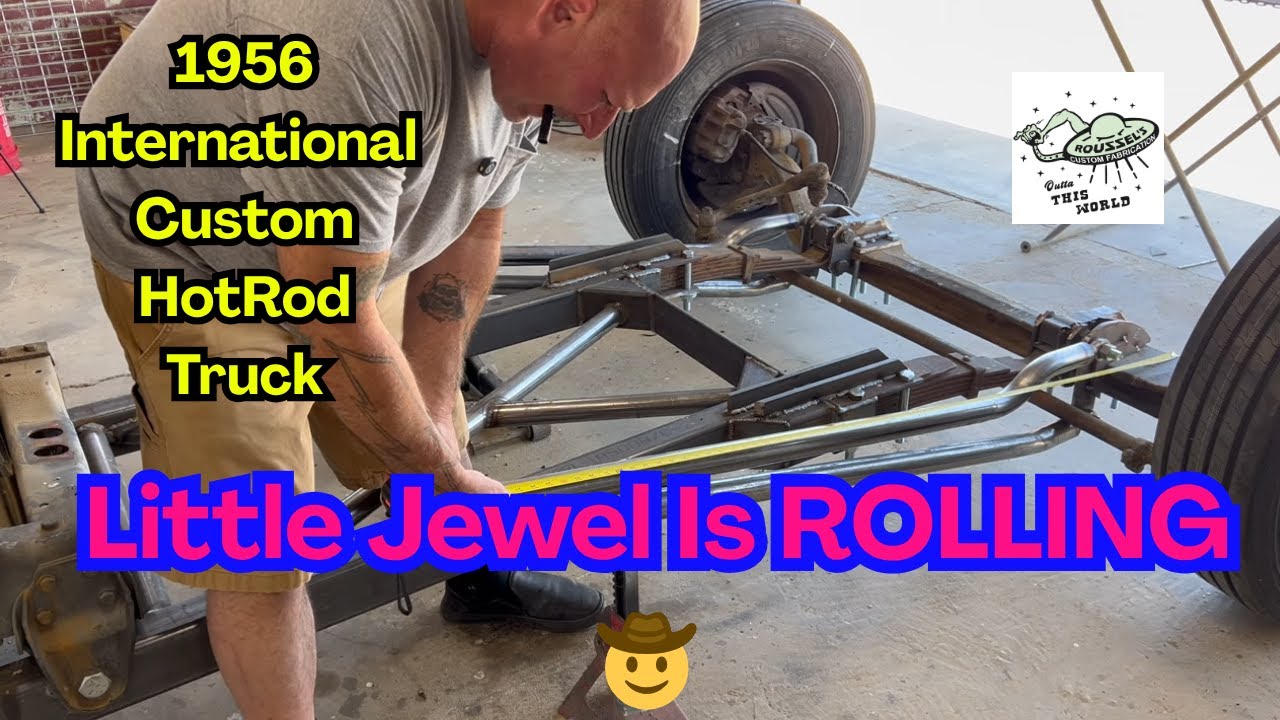 1956 International Custom By Ian Roussel: Little Jewel COE Hotrod Makes ...