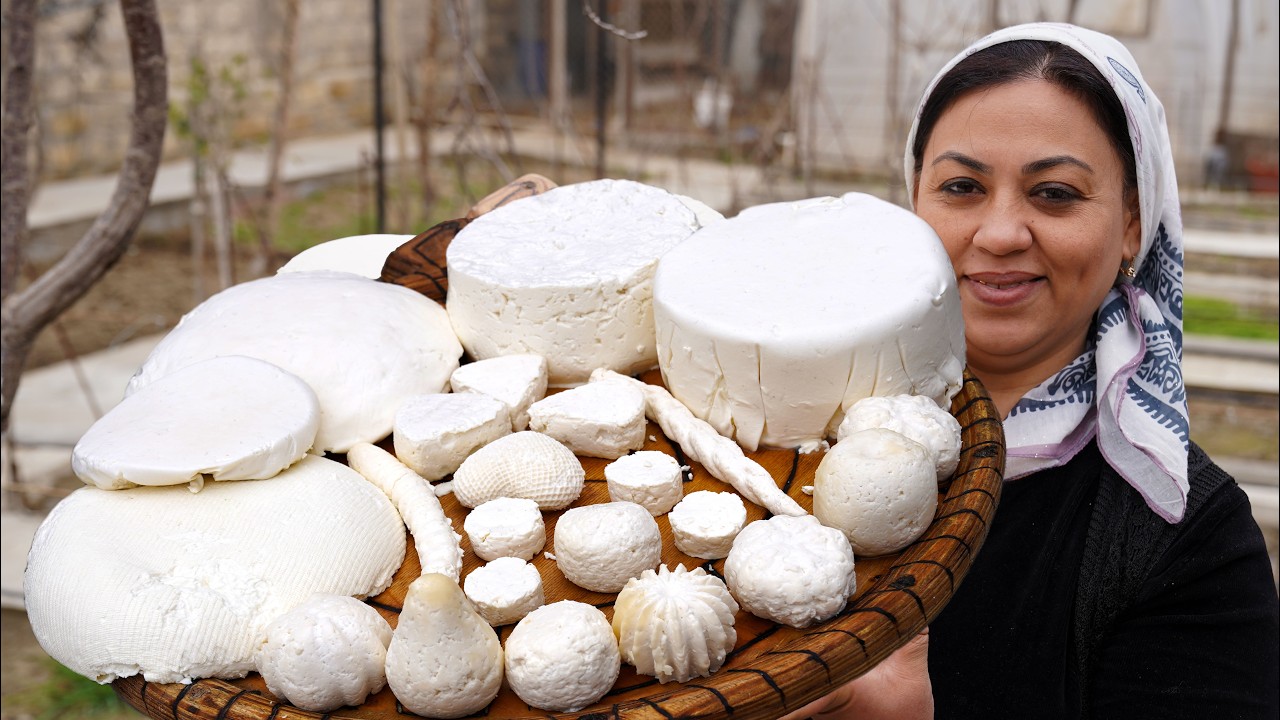 Farm to Table: I made homemade dairy products using fresh milk! - YouTube