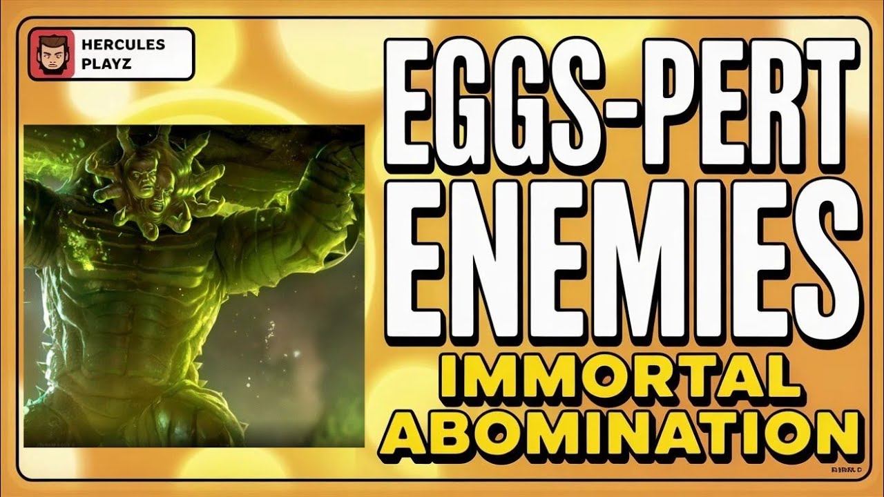 Itemless Easy Solo Eggs-pert Enemies Immortal Abomination Mcoc - YouTube
