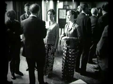 Pak and Ibu Subuh visit the Hague in 1967