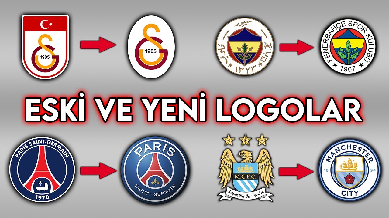 Takımların Eski ve Yeni Logoları! - YouTube