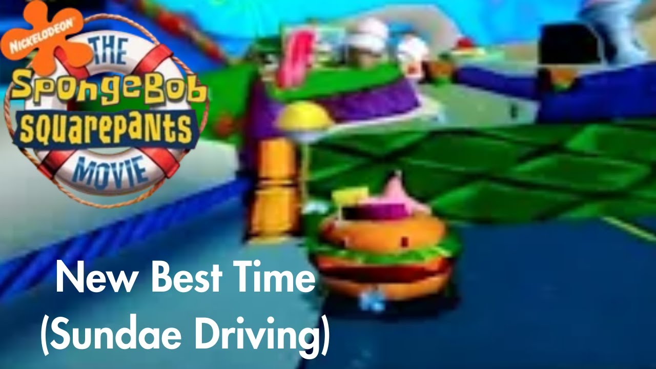 The SpongeBob Movie Game: Gameplay Walkthrough Part 38 - New Best Time ...