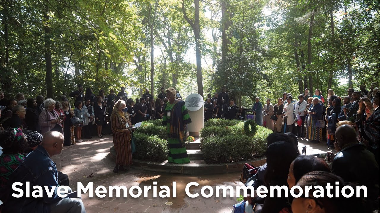 Slave Memorial Commemoration 2023 - YouTube