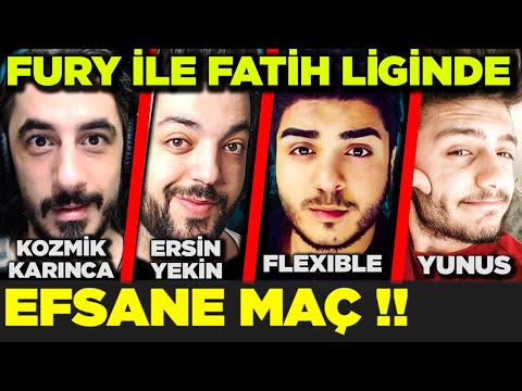 FURY İLE FATİH LİGİNDE EFSANE MAÇ !!! - PUBG Mobile