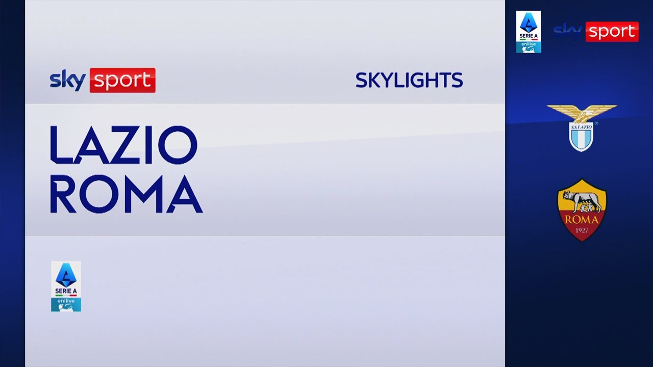 Lazio-Roma 1-1: gol e highlights | Serie A - YouTube